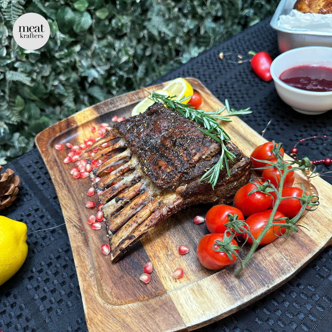 A9. Roasted Australian Lamb Rack with Gourmet Sauce (800 - 900g weight ...