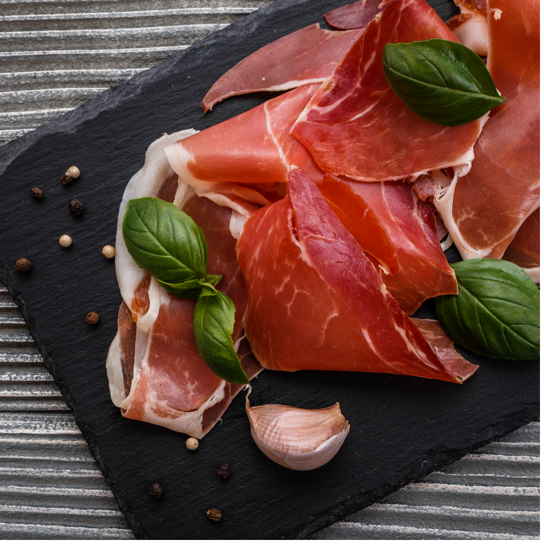 Spanish Serrano Ham (Chilled, Sliced) - 100 g – Meatkrafters