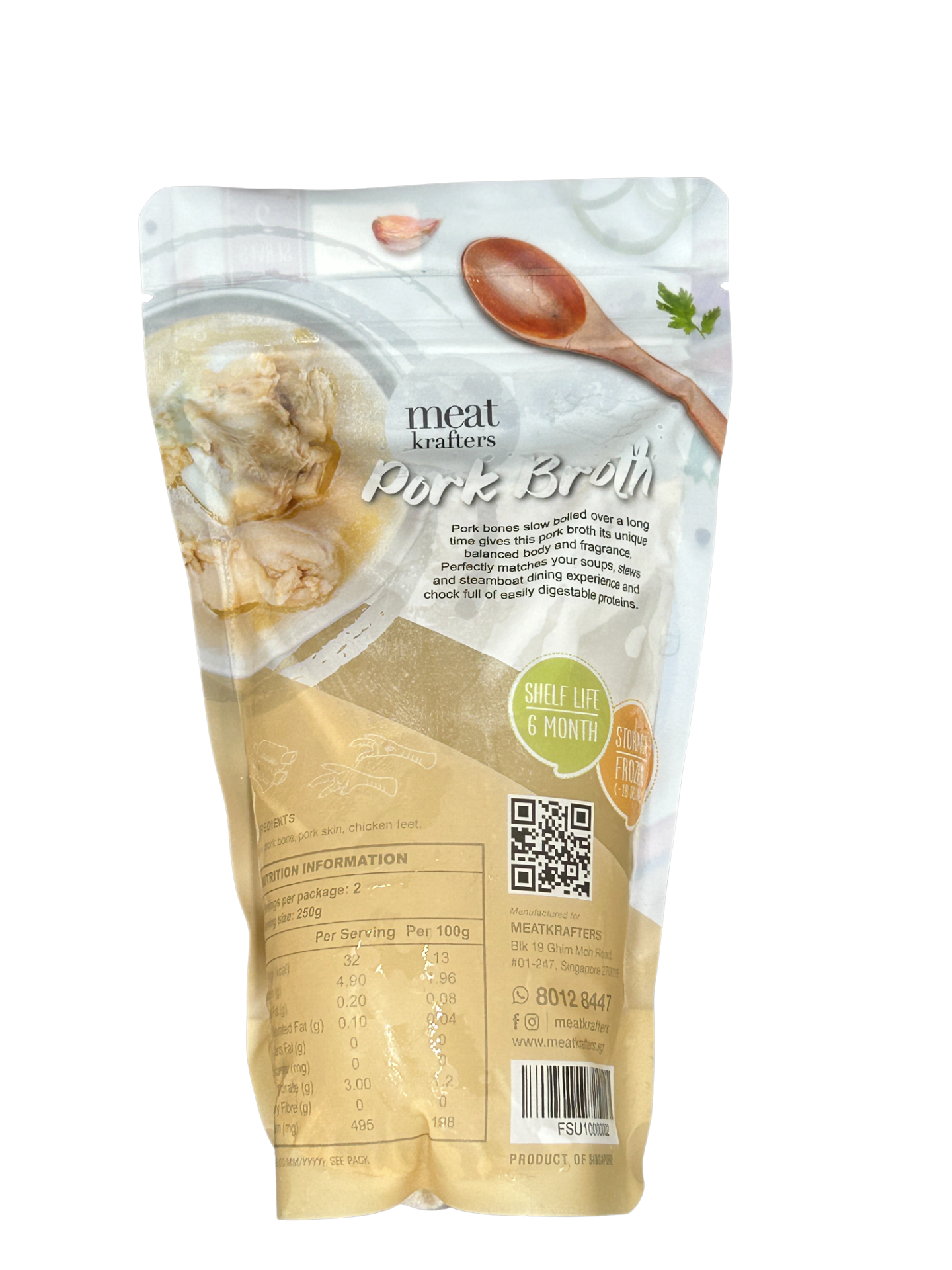 Pork Broth - 500g – Meatkrafters