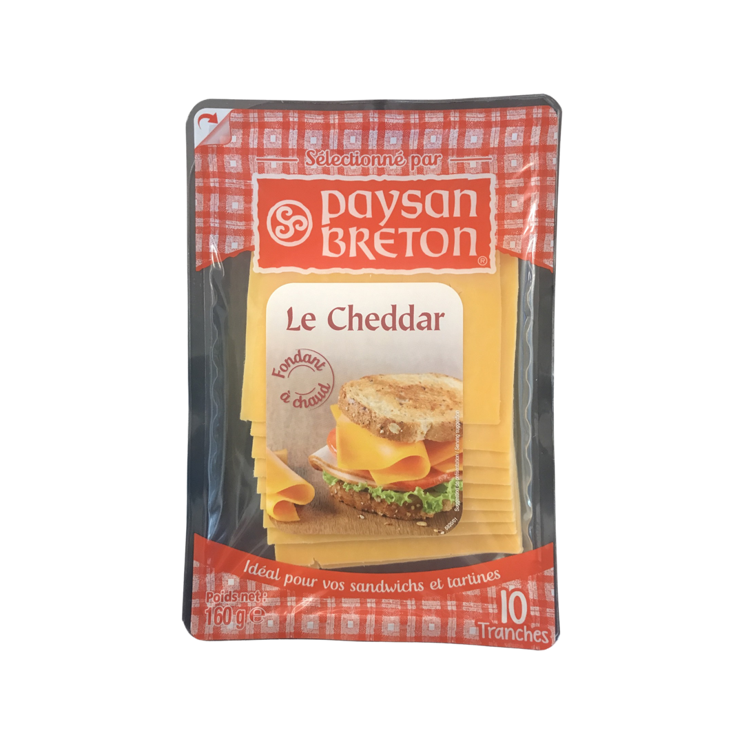 Cheddar Slices by Payson Breton - 160 g – Meatkrafters